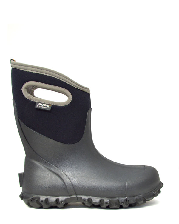 Bogs Ultra Mid Farm Gumboots Black • Wellies Online